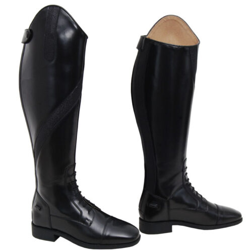 Leather Field Boot with Glitter - SB LEATHERS PVT. LTD.